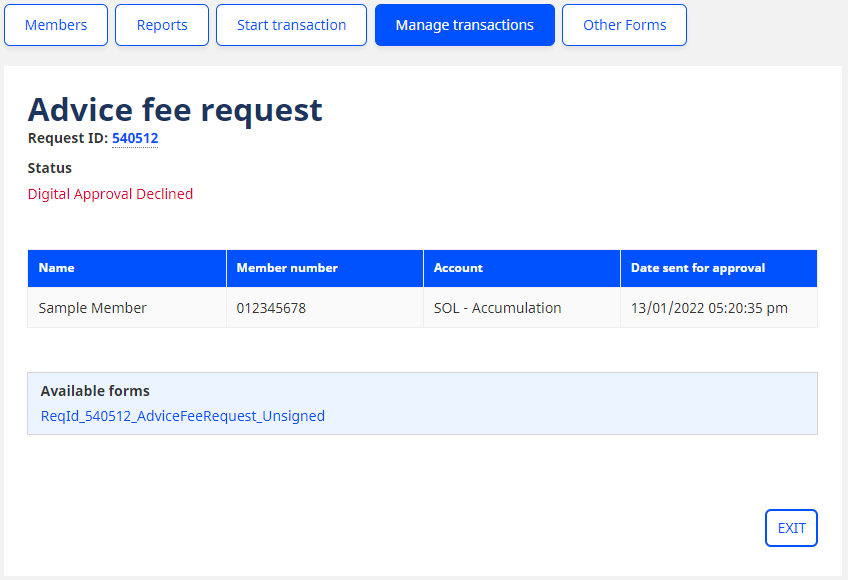 Client authorisation | Adviser Online User Guide | ART